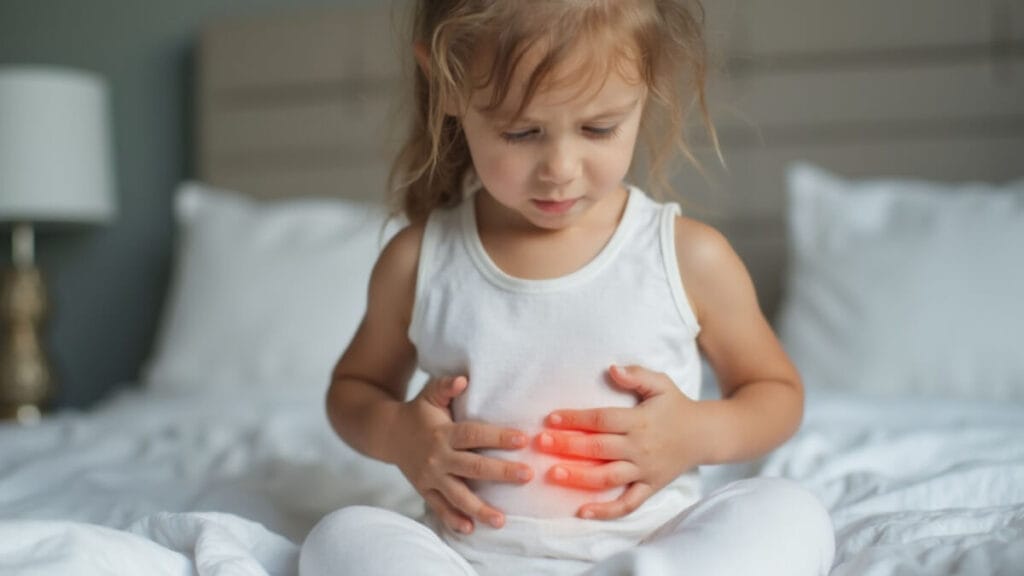 Magkatarr barn - Symptom och hantering